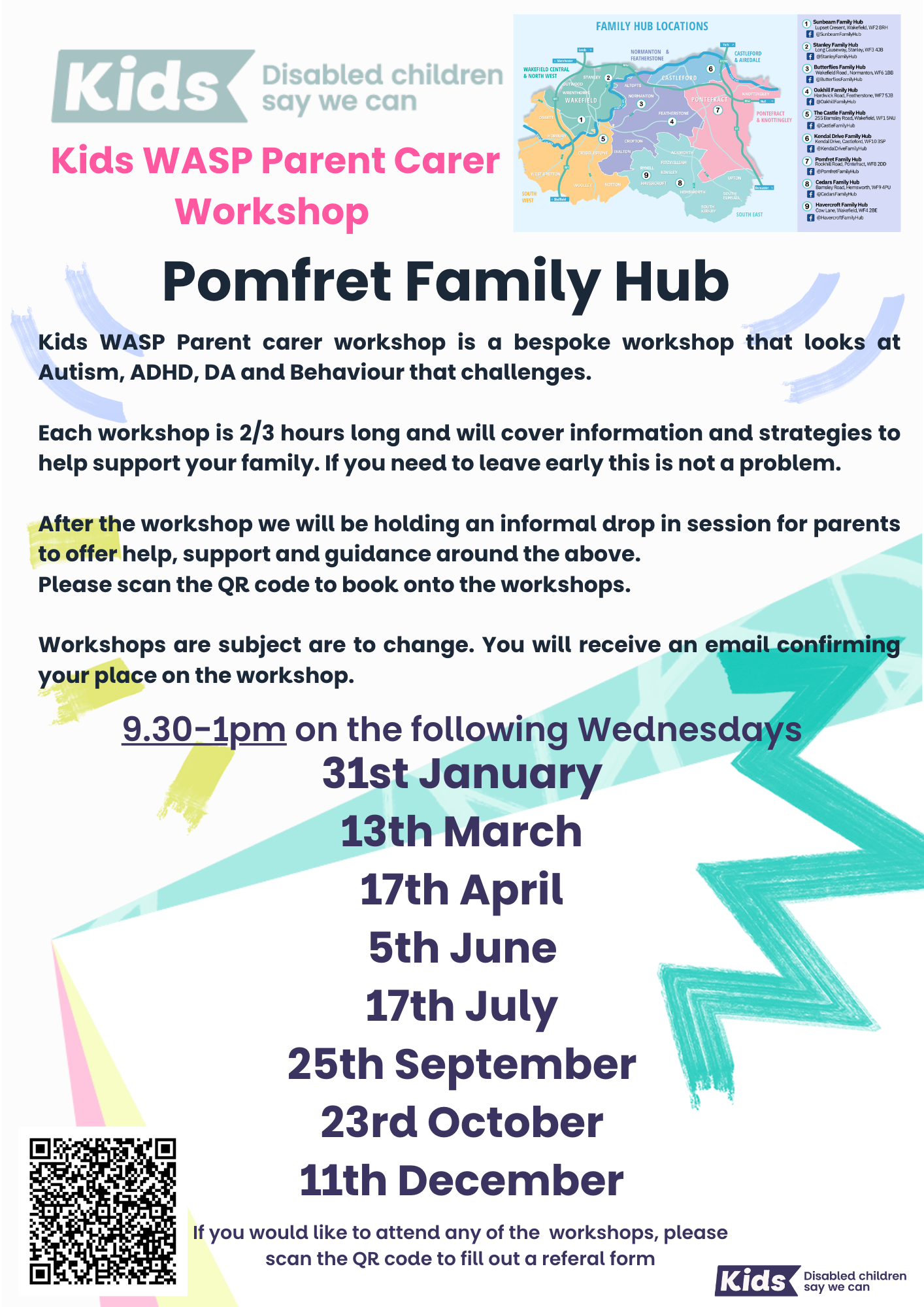 Kids WASP Parent Carer Workshop - De Lacy Academy