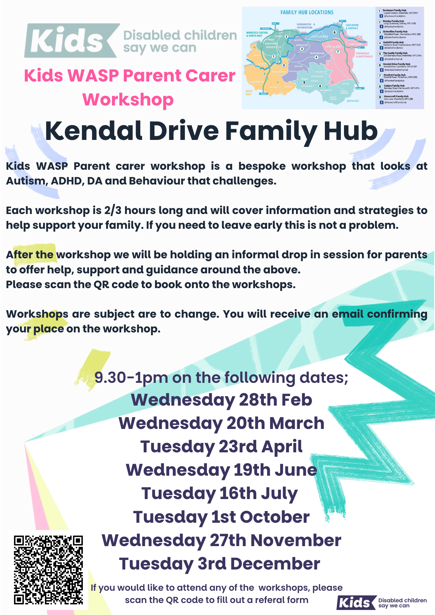 Kids WASP Parent Carer Workshop - De Lacy Academy